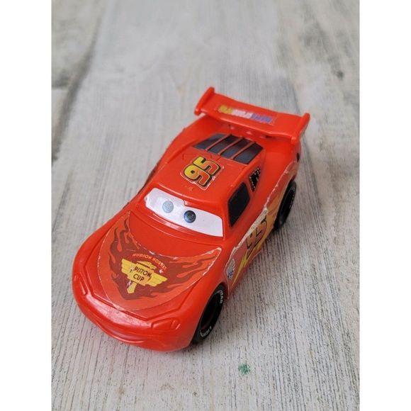 Disney | Toys | Disney Lightningmcqueen Cars Toy Figure Red 95 | Poshmark